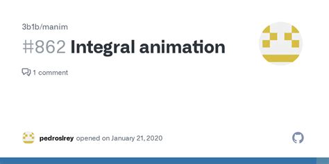 Integral Animation Issue 862 3b1b Manim GitHub