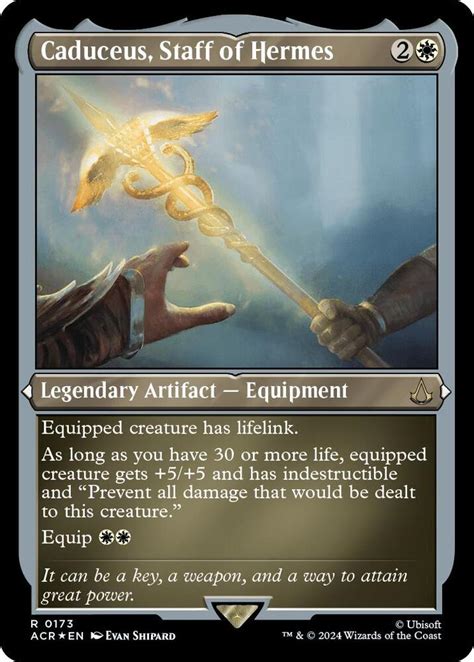 Excalibur Sword Of Eden Foil Etched Universes Beyond Assassins Creed Magic The Gathering