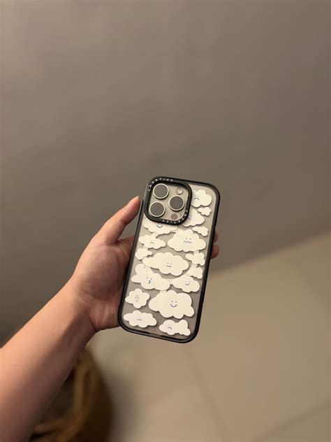 Casetify Cute Clouds Impact Ring Stand Case Magsafe Mobile Phones And Gadgets Mobile And Gadget