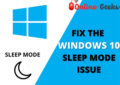 How To Fix The Latest Windows Sleep Mode
