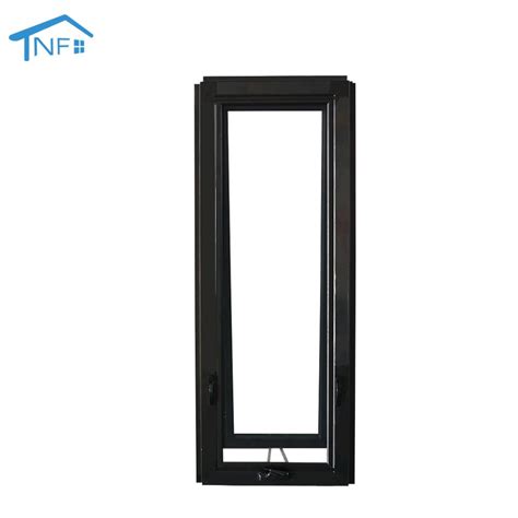 Wholesale American House Solid Glass Window Grill Design Swing Out Crank Casement Window