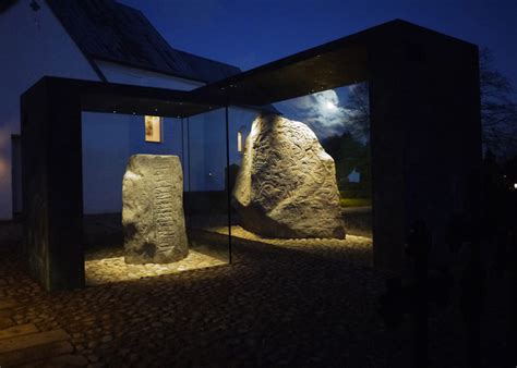 Covering Of The Runic Stones In Jelling By Nobel Arkitekter Dezeen