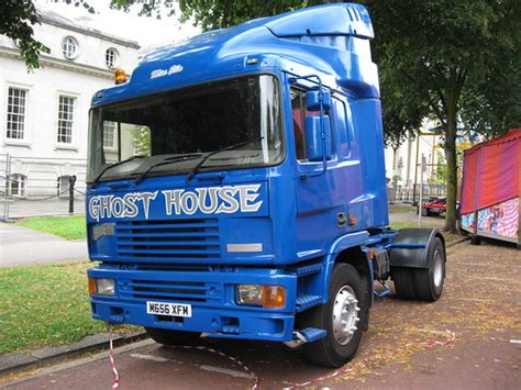 Erf Ec10 Fun Fair Lorry Ghost House Blue Erf Ec10 Reg N… Flickr