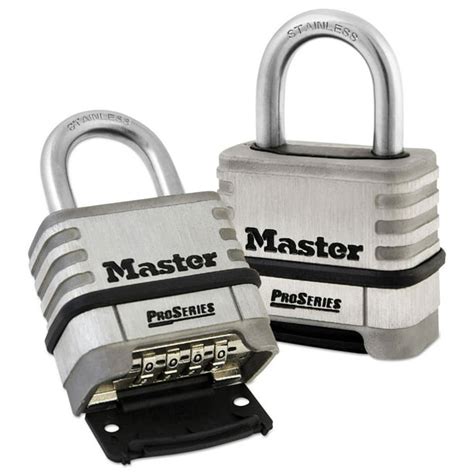 Master Lock Mlk1174d Proseries Resettable Combination Lock 1 Each