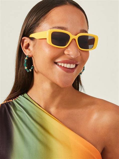 Accessorize Yellow Bubble Sunglasses Very