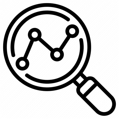 Analytics Chart Data Loupe Ui Seo And Icon Download On Iconfinder