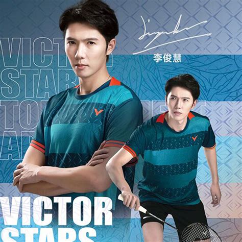 VICTOR Badminton Jersey 2023 Indonesia Men Badminton T Shirt VICTOR T