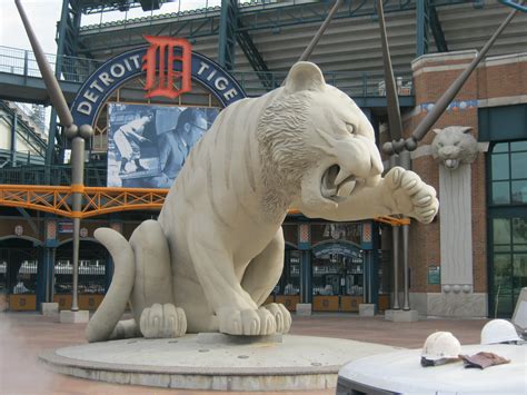 Tiger Stadium Statues At Amy Jonsson Blog
