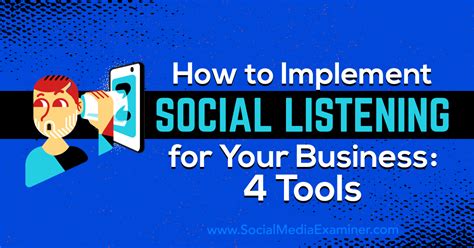How To Implement Social Listening For Your Business 4 Tools Video