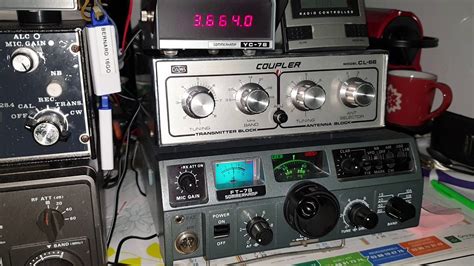 Sommerkamp Ft 7b Yc 7b Cl 66 Daïwa Tuner On Mla 30 Active Loop Antenna Youtube