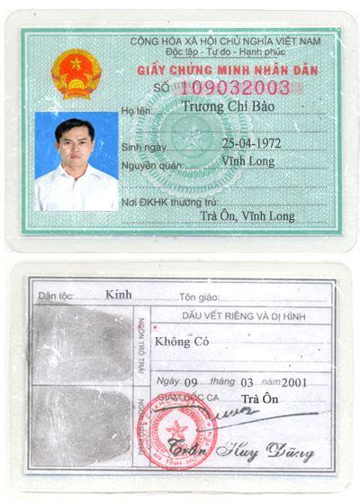 Ảnh Làm Chứng Minh Thư Nhân Dân Có Quy định Gì Gia Hạn Visa Xin