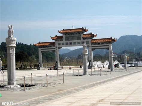 沩山密印寺摄影图 园林建筑 建筑园林 摄影图库 昵图网
