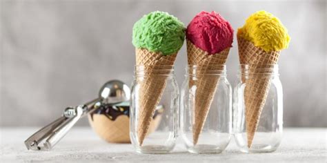 Delicious Homemade Ice Cream Cones