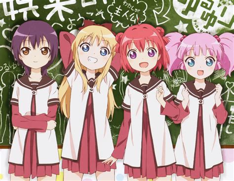 Hình Nền 2137x1658 Px Akaza Akari Anime Cô Gái Funami Yui Nhóm