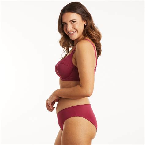 Willow Lace Full Cup Bra Beaujolais Rose And Thorne