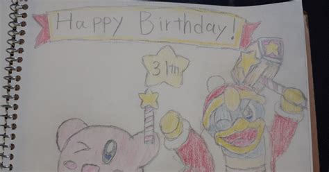 カービィ カービィデデデ大王 誕生日おめでとう ピチュブラのイラスト Pixiv