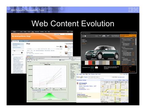 Accessibility Challenges And Tool Features An Ibm Web Developer Pers