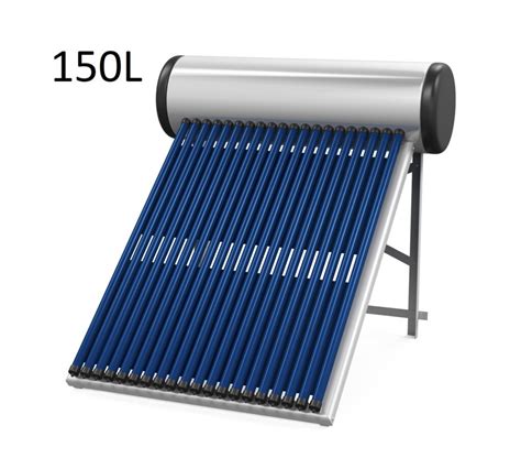 Chauffe Eau Solaire Capteur A Tubes Sous Vide 150 Litres Shams