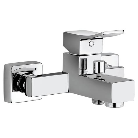 Miscelatore Vasca Esterno Piralla Domus Cromo Cartuccia Ceramica Ø 35 Mm