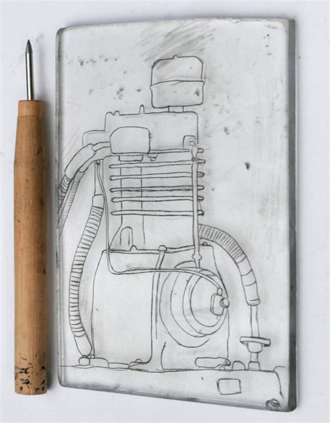 Motor Etching Diana Kohne