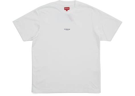 Supreme First And Best Tee White Fw18