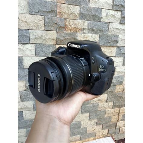 Jual canon 600D + kit 18-55 | Shopee Indonesia
