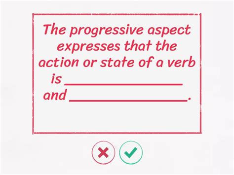 Aspect In Grammar Quiz Tarjetas Flash