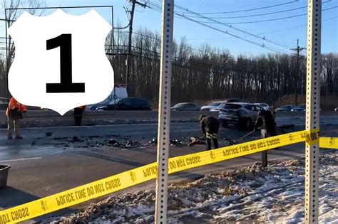 Driver Dies After Car Slams Into Tractor Trailer On Route 1