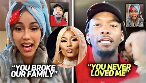 Revealing A Video Of Offset Sleeping With Nicki Minaj Made Cardi B