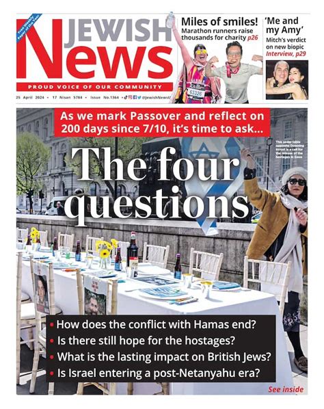 1364 25th April 2024 Jewish News