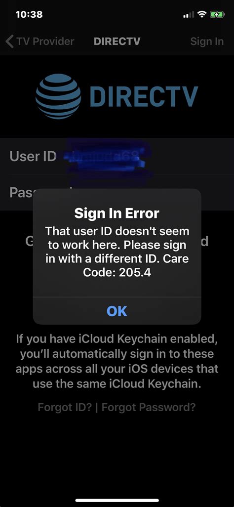 ‎sign In Error Directv Community Forums