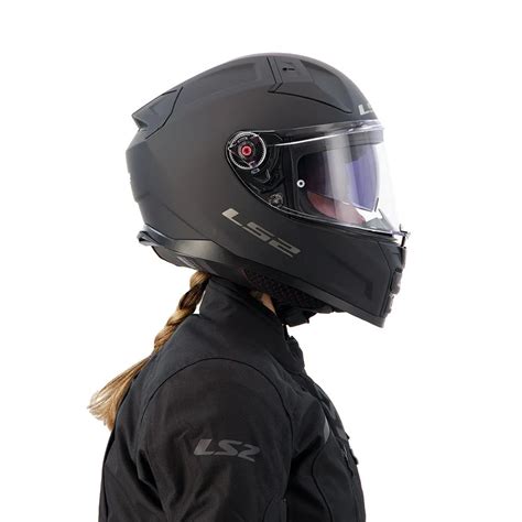 LS2 FF811 Vector II Integralhelm Schwarz Motardinn