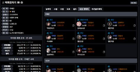 로스트아크 인벤 루페온 발노1인버스 쌀먹하려다 리트3번내고 탈주 역회전차기 날씨술사냥 엘빈의검 거너태쁘 앨빈
