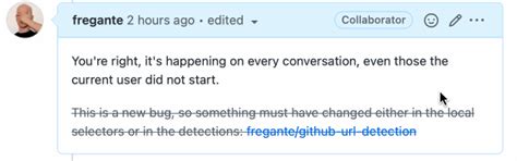 `quick Comment Edit` Appears On Other Users Comments In Issues · Issue 4712 · Refined Github