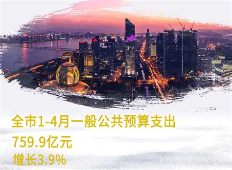 杭州市2022年1 4月财政执行情况