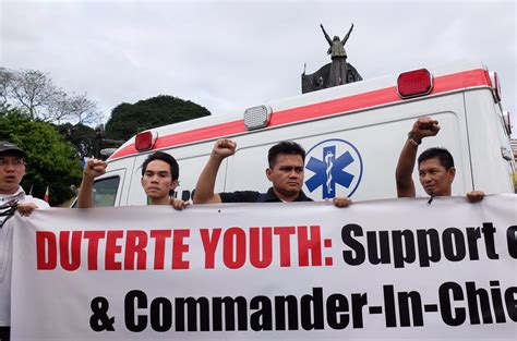 In Photos Anti Duterte Groups Relive Edsa People Power Uprising