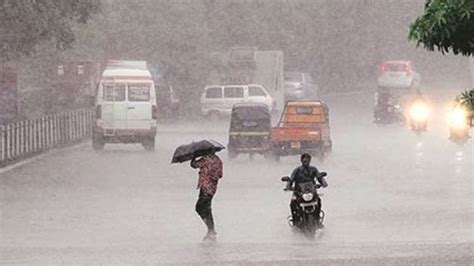Heavy Rain Causes Flood Like Situation In Rajasthans Hindaun India Today