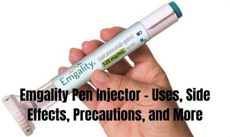 Emgality Pen Injector Uses Side Effects Precautions And More Kfanhub