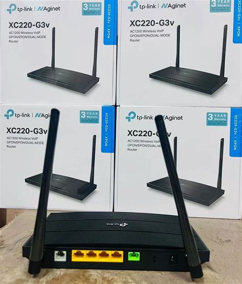 Dual Band Tp Link Ac1200 Wireless Voip Xpon Router Xc220 G3v 4 Ports At ₹ 1800 Piece In New Delhi