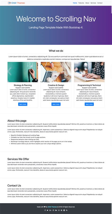 github orbitthemes scroll nav simple and responsive scrolling