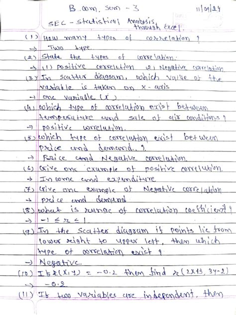 Sec Sem 3 Em Pdf Descriptive Statistics Statistical Theory