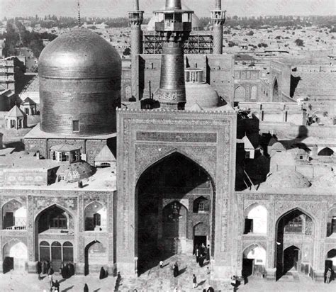 ویدئو اولین تصاویر رنگی از حرم امام رضا ع در سال ۱۳۱۸