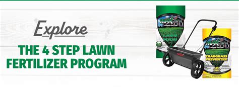 A 4 Step Lawn Fertilizer Program