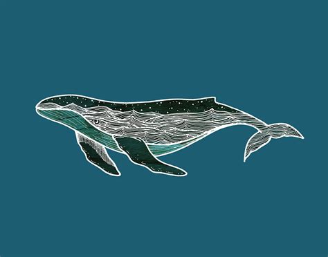 Humpback Whale Print Red Umbrella Designs