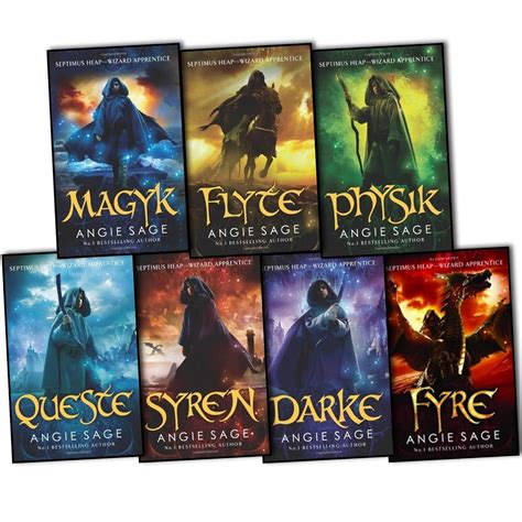 Angie Sage Septimus Heap 7 Books Collection Set Rrp £54 93 Darke