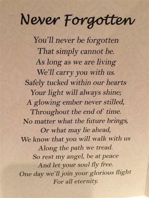Missing You Sympathy Poem Remembrance Poem Funeral Poem Bereavement