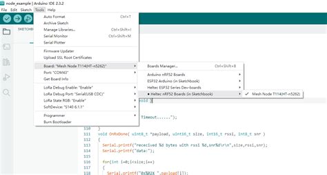 Mesh Node Series Quick Start — Cubecell Latest Documentation