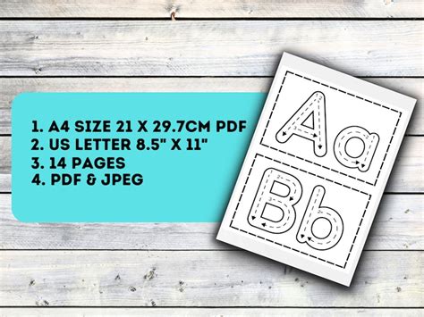 Abc Tracing Printable Cards Alphabet Tracing Worksheets Preschool