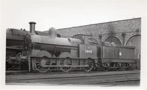 Ex Lnwr Lms Class 2f 0 6 0 No 58413 Crewe Works On 24 1 54 R Photo £1 50 Picclick Uk