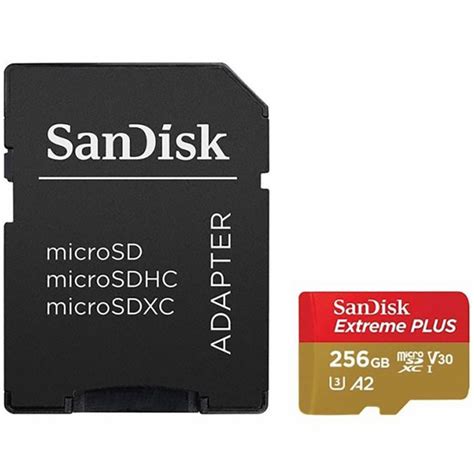 Купить Карта памяти SanDisk Extreme Plus MicroSDXC 256GB (SDSQXBZ-256G ...